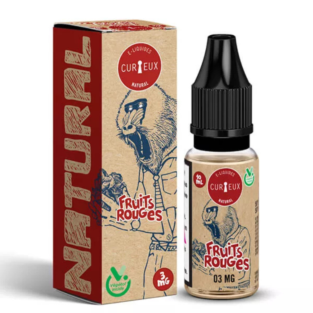 Natural Fruits Rouges – 10 ml – Curieux Eliquides – Matimo